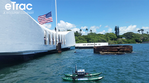 Hydrographic Survey of USS Arizona Shipwreck - Woolpert Hydrographic Survey of USS Arizona Shipwreck - Woolpert